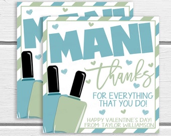 Mani Pedi Valentine - Etsy