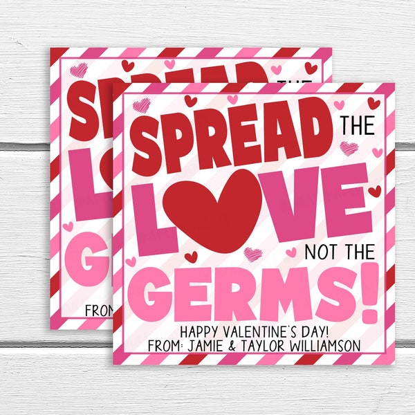 Spread Love Not Germs - Etsy
