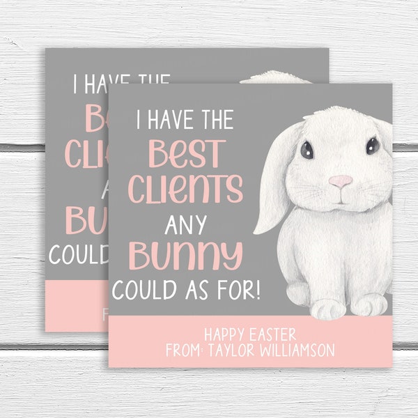 Realtor Easter Tags - Etsy