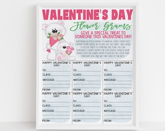 Flower Fundraiser Gram - Etsy