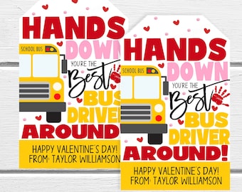 Bus Driver Gift Tag | Etsy