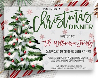 Work Dinner Invite | Etsy