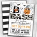 EDITABLE Halloween Boo Bash Party Invitation/flyer, Kids Halloween ...