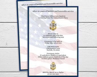 Navy Retirement - Etsy