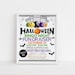 Halloween Bingo Night Flyer, Editable Printable Halloween Invitation ...