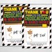 Teacher Staff Appreciation Gift Card Holder, Thank You for Your ...