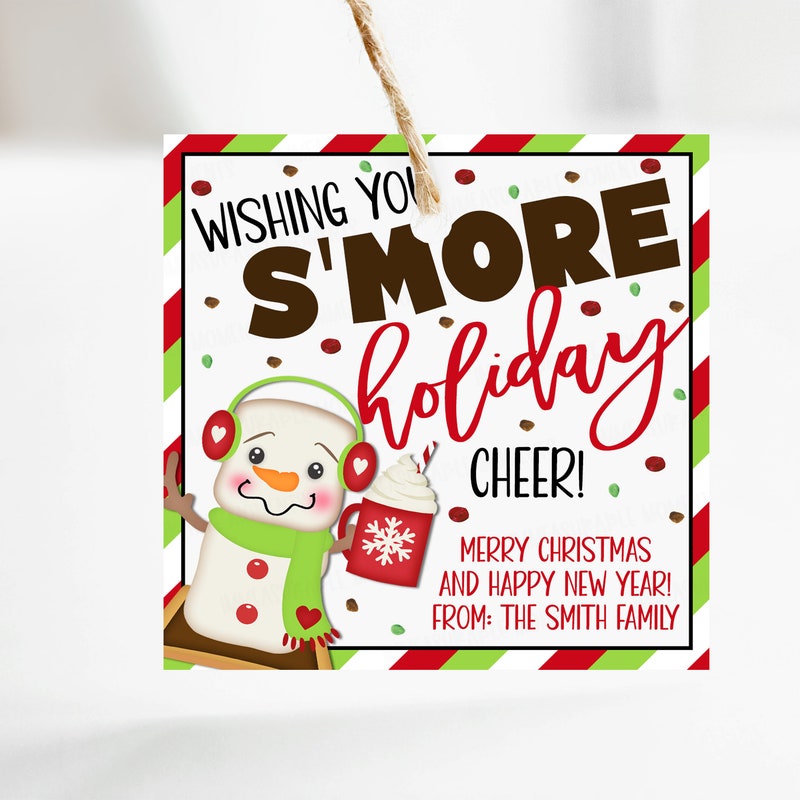 Smore Teacher Tag - Etsy