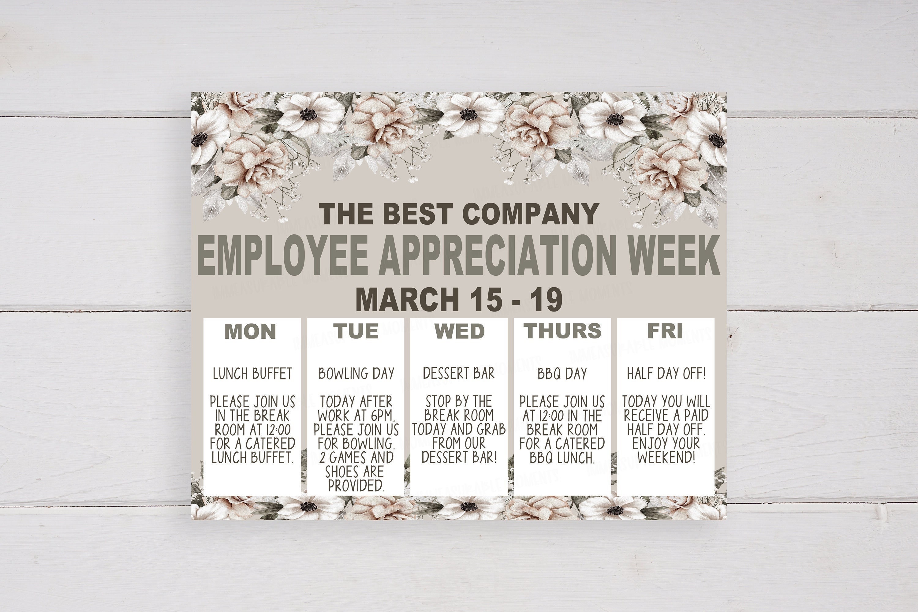 Employee Appreciation Week 2022