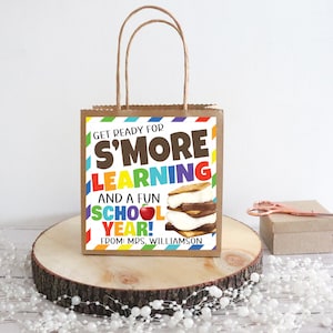 Back to School S'more Gift Tags, S'more Learning and A Fun School Year ...