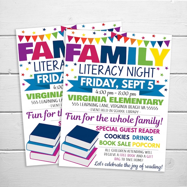 Reading Poster - Etsy