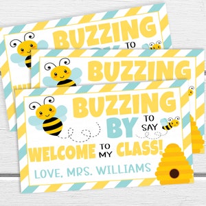 Hello Postcard to Students, Buzzing By, From the Teacher, New School ...