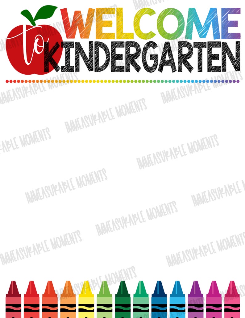 Welcome to Kindergarten Letter Editable Template Meet the - Etsy