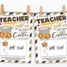 Teacher Survival Kit Gift Tag, Welcome Back Gift for School Teachers ...