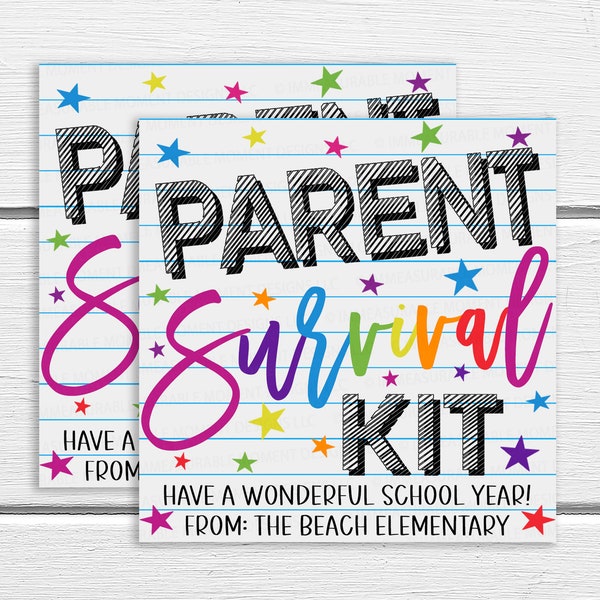 Parent Survival Kit - Etsy