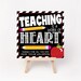 Teacher Appreciation Gift Tags, Editable Teaching is A Work of Heart ...