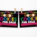 Scout Cookie Booth Sign Cookies for Sale Printable Cookie - Etsy