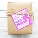 Valentine Mermaid Gift Tags, DIY Editable Gift Tag, Valentine We Mer ...