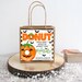 Halloween Donut Pop-by Gift Tag, Donut Know What I Would Do Without ...