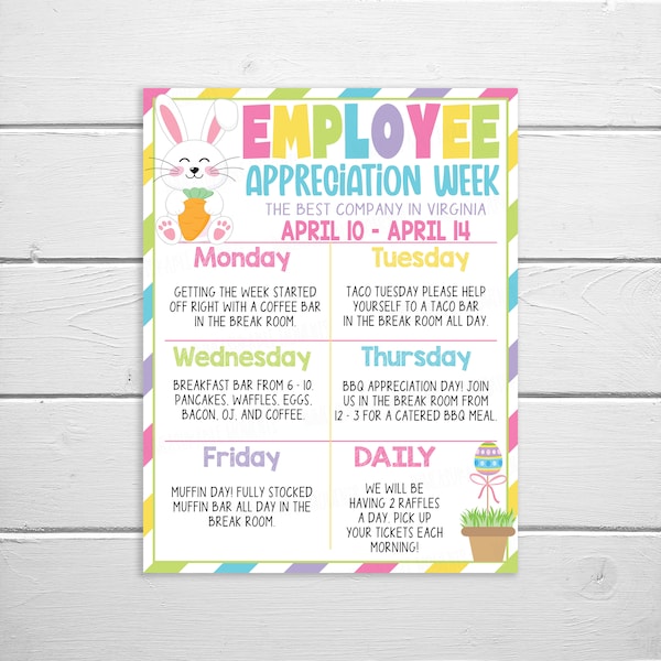 Employee Appreciation Week - Etsy