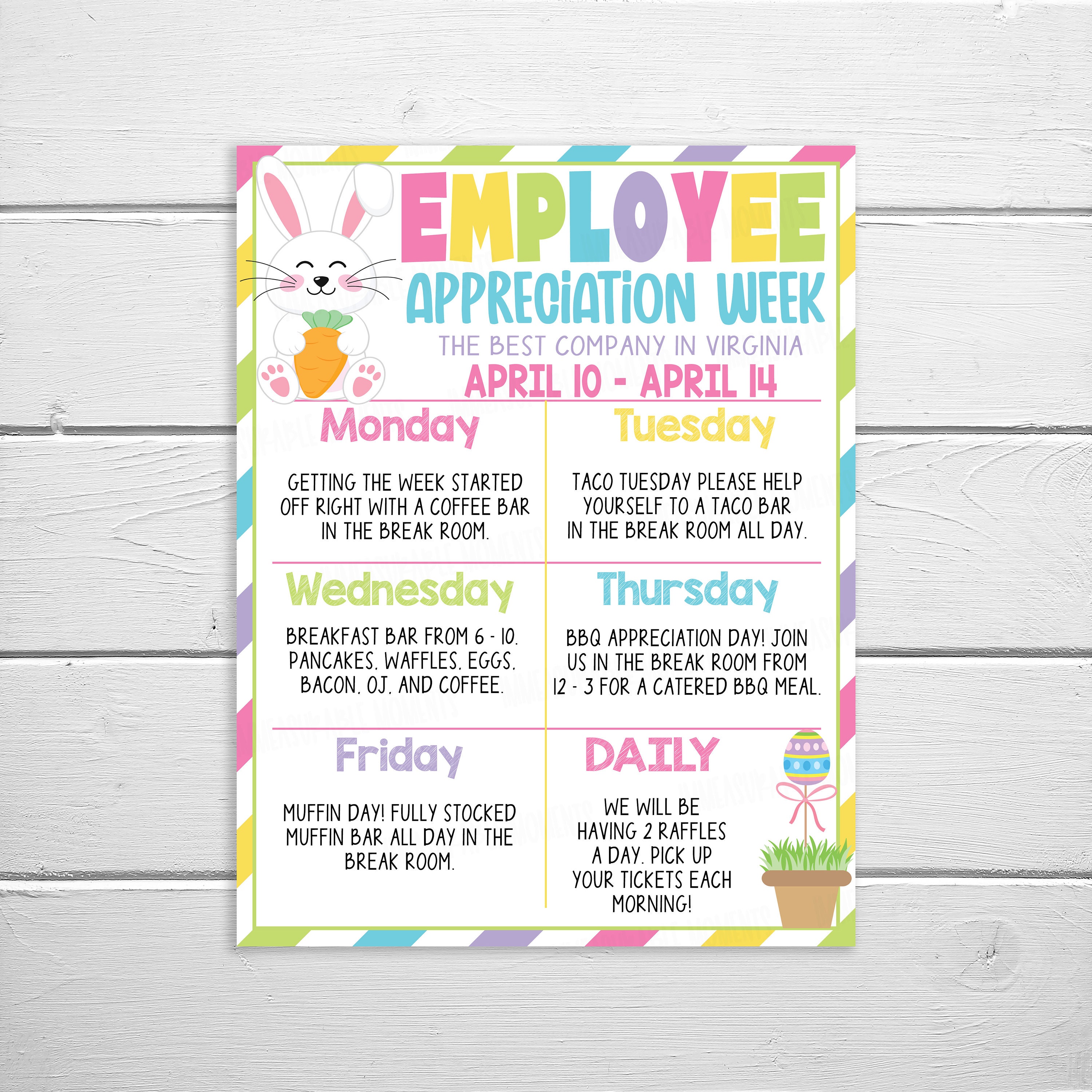 Employee Appreciation Week