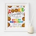 Cookie Sign, Appreciation Printable, No Matter How the Cookie Crumbles ...