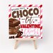 Valentine Chocolate Candy Gift Tags, Choco-lot of Valentine Cheer ...