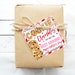Valentine Cookie Gift Tags, Editable Appreciation Cookie Crumbles ...