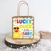 Valentine's Day Rubber Duck Gift Tag, Lucky Duck, Printable Gift for ...