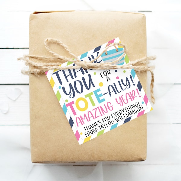 Tote Gift Tag - 60+ Gift Ideas for 2025