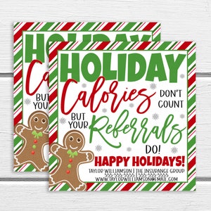 Christmas Pop by Gift Tags, Holiday Calories Don't Count but Your ...