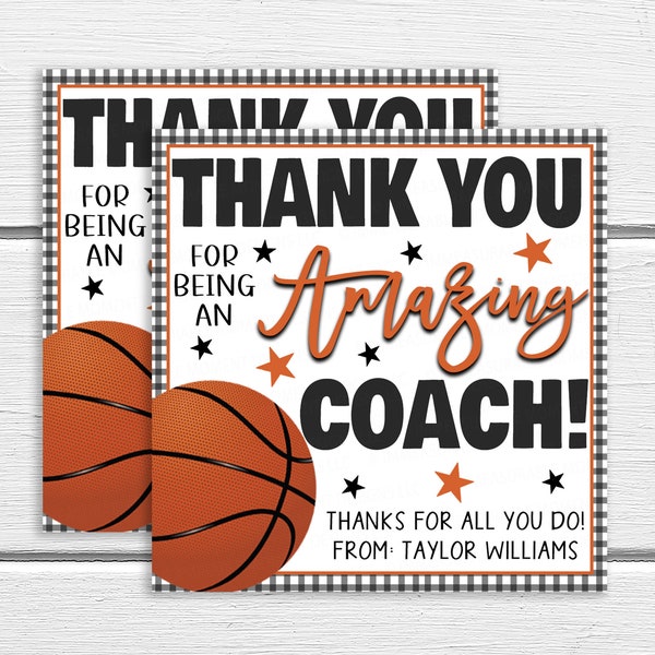 Thank You Basketball - Etsy