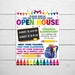 School Open House Flyer, Editable Back to School Invite, Meet the ...