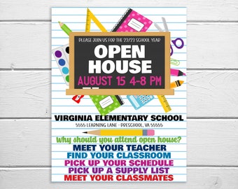 Open House School - Etsy