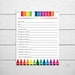 Time Capsule Printable, Kids Student Memory Sheet, School Questionnaire ...