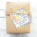Middle School Survival Kit Gift Tag, Gift for Teachers Staff Students ...