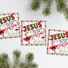 Jesus Gift Tag, Jesus is the Reason for the Season, Christian Gift Tag ...