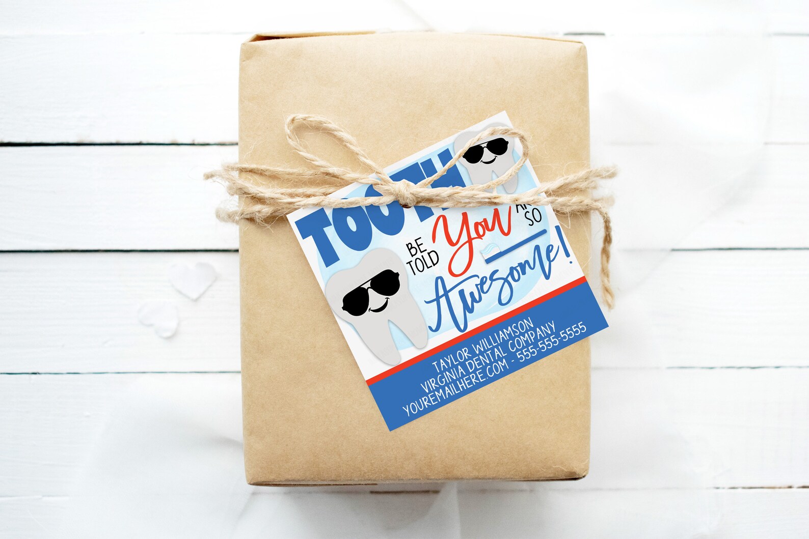 Dental Appreciation Gift Tag Tooth Be Told You Are Awesome - Etsy