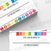 Reward Punch Card, Behavior Card, Chore Chart Punch Card, Reward Card ...