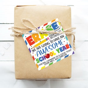 Back to School Eraser Gift Tags, Eraser Your Fears Going to Be an ...