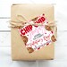Valentine's Day Cookie Thank You Gift Tags, Chip Chip Hooray ...