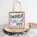 Parent Survival Kit Gift Tag, Printable First Day Back to School Gift ...