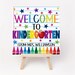 Welcome to Kindergarten Gift Tag, New School Year Student Gift, Kinder ...