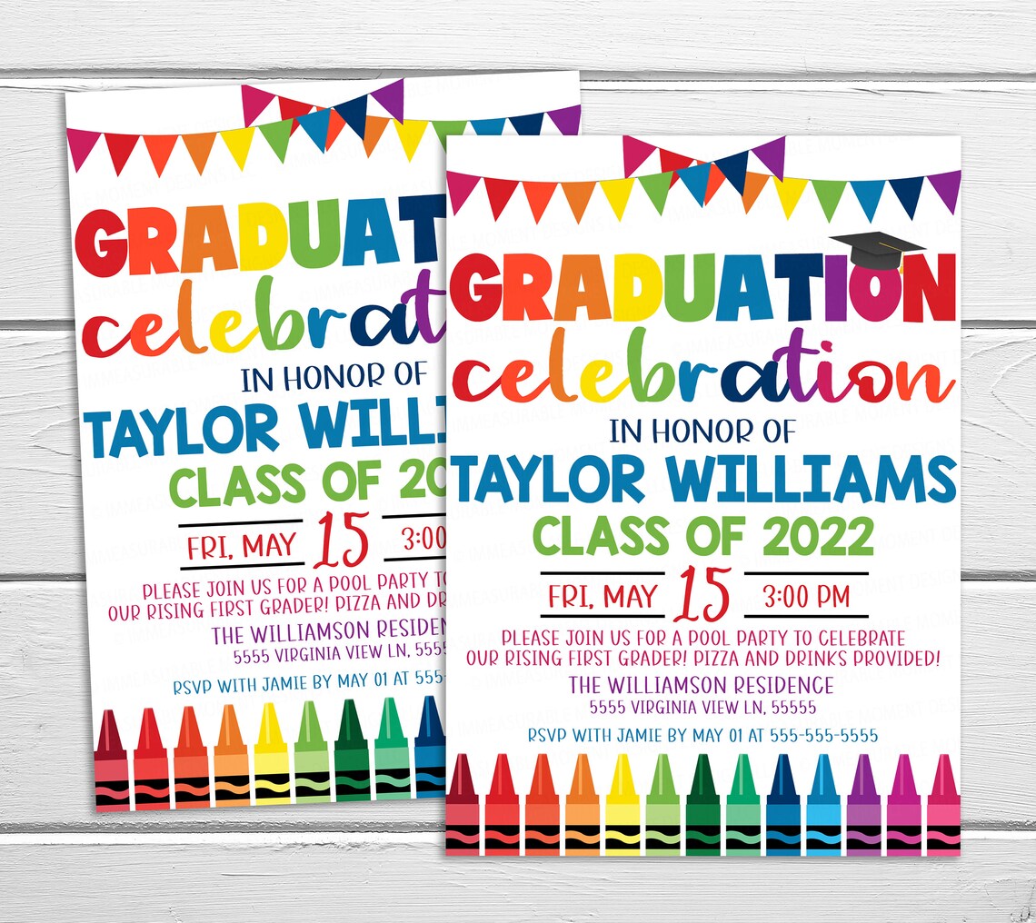 Graduation Celebration Invitation Grad Party Invite - Etsy
