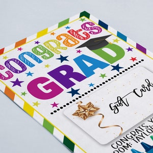 Graduation Gift Tag, Elementary Preschool Pre-k Kindergarten First 1st ...
