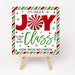Christmas Classmate Gift Tags, Peppermint Candy Joy to Have You in My ...