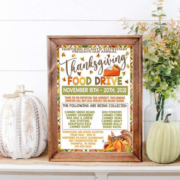 Food Donation Sign - Etsy