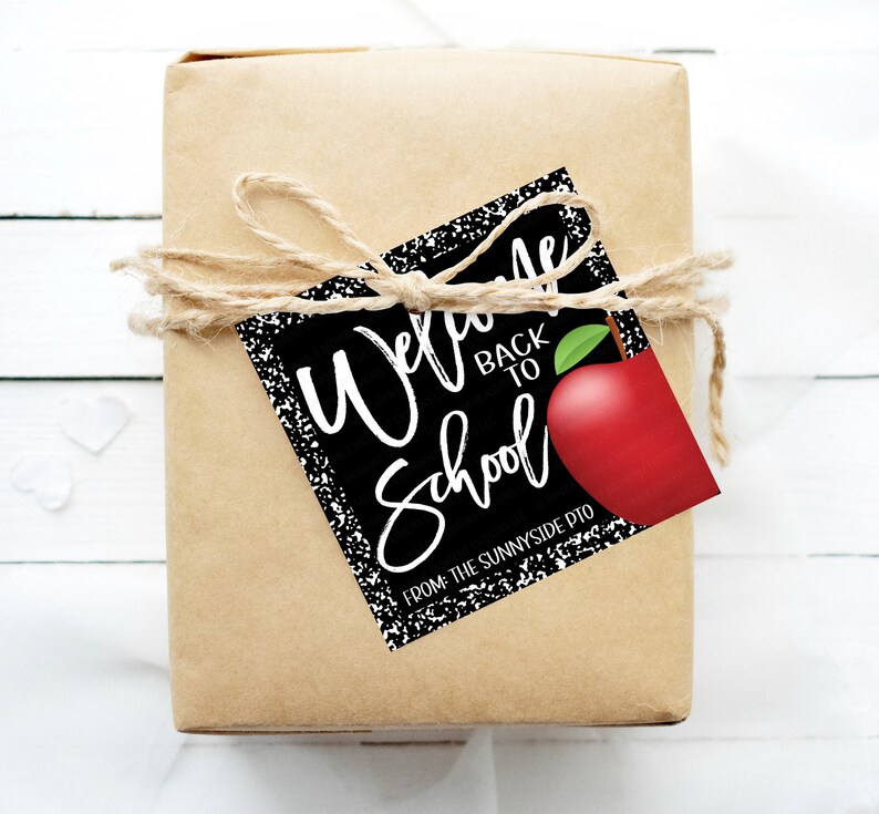 Welcome Back to School Gift Tag Students Teachers Gift New - Etsy