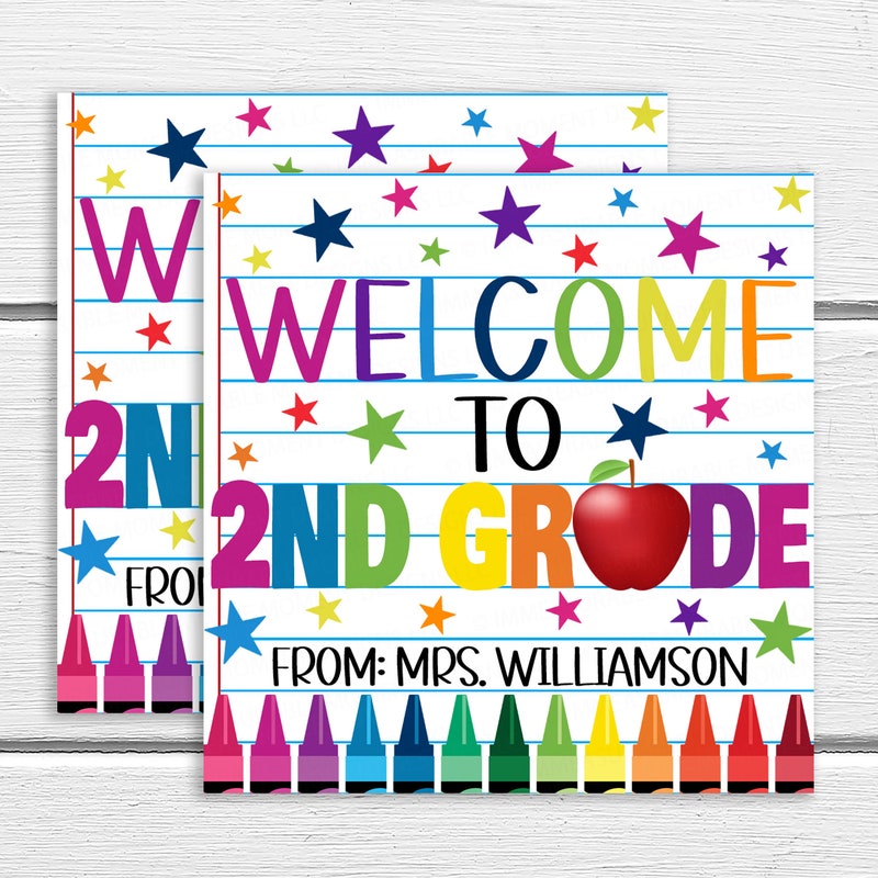 Second Grade - Etsy