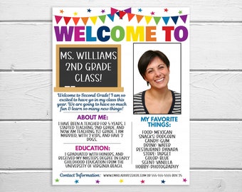 EDITABLE Meet the Teacher, Teacher Newsletter, Event Newsletter, Parent ...