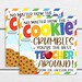 Teacher Appreciation Cookie Gift Tags, No Matter How the Cookie ...